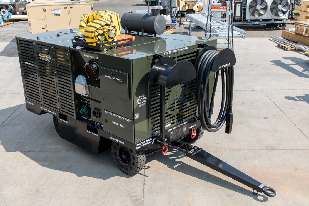 AgileAir Diesel-Powered Ground Support Cart - Oshkosh AeroTech