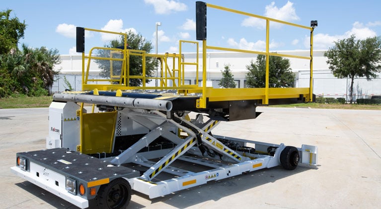 Falcon Cargo Loader for Smaller Aircraft - Oshkosh AeroTech